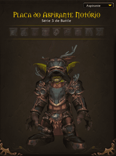 Armas e Armaduras - PvP Season 3 BFA - BarraDois