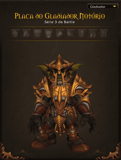 Armas e Armaduras - PvP Season 3 BFA - BarraDois